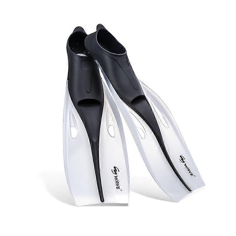 Diving Fins Full Foot Pocket Swimming Flippers Open Toe Snorkeling Swim ...