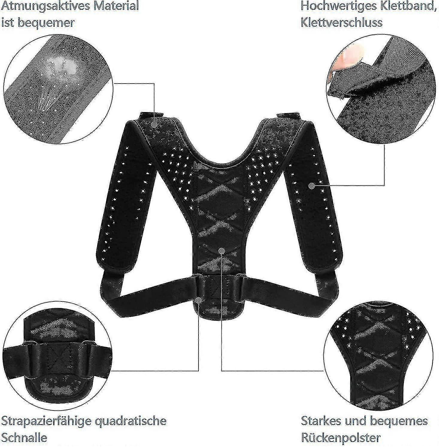 Shoulder Strap Posture Corrector Back Straight Holders For Men And ...