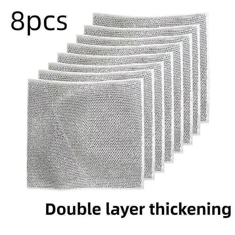 10x Multipurpose Wire Dishwashing Rags For Wet And Dry, Wire ...