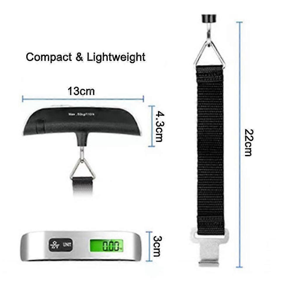 Luggage Scale, Portable Digital Hanging Baggage Scale For Travel ...