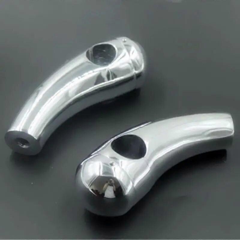 Chrome 5" Billet 1" 25mm Handlebar Risers Motorcycle For Harley Dyna softai Road Glide XL Honda ...