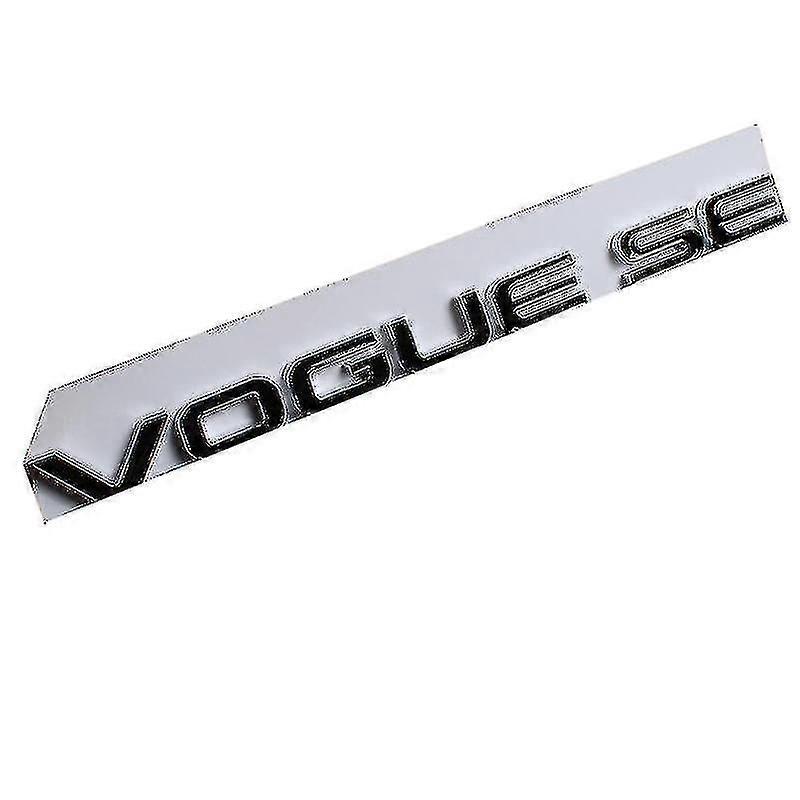 3d Abs Black Car Trunk Evoque Logo Velar Badge Vogue Se Letters Emblem ...