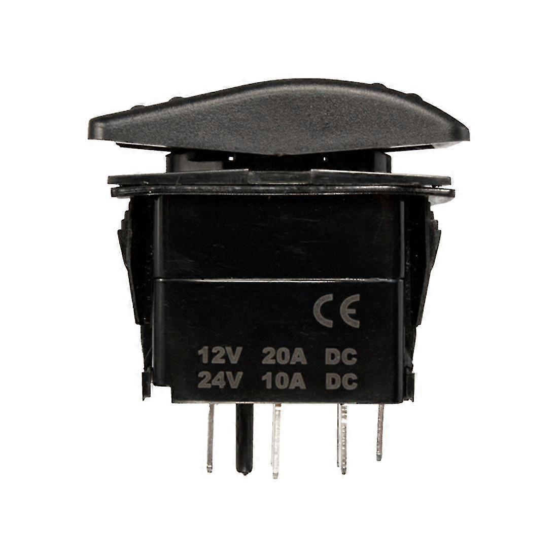 12V 20A Winch In Winch Out ON-OFF-ON Rocker Switch 7 Pin LED | Fruugo UK