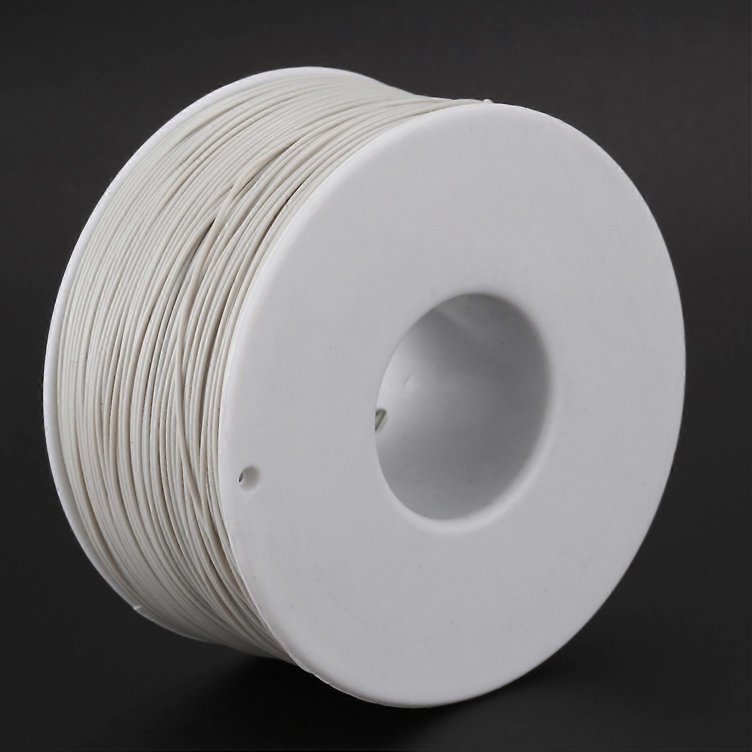 305M White PVC Coated Tin Plated Copper Wire Wire-Wrapping 30AWG Cable ...