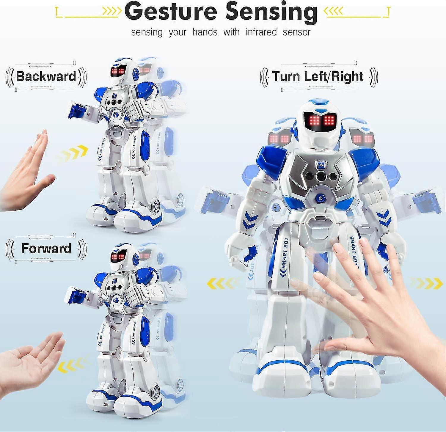 Remote Control Robot for Kids Intelligent Programmable Robot with ...