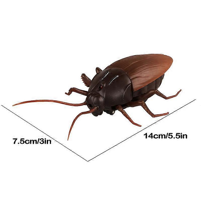 Remote Control Spider Cockroach Simulation Induction Model Scary Mischievous Animal Toy | Fruugo UK