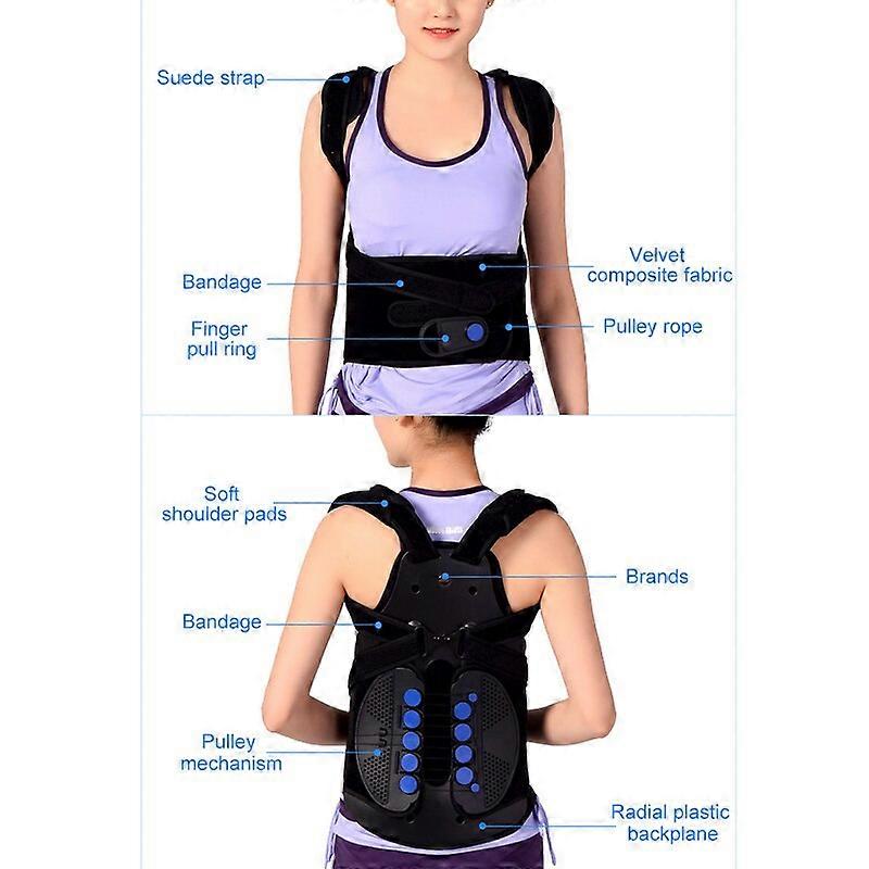 Pulley Posture Corrector Back Support Comfortable Back and Shoulder ...