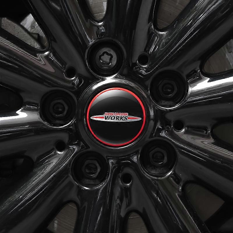 Car Wheel Hub Cover Cap Sticker Rim Decal Tire Center Emblem For MINI ...