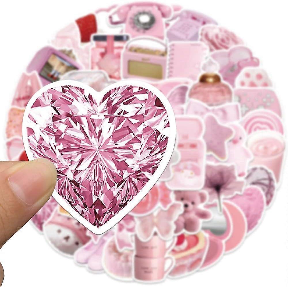 50Pcs Kawaii Stickers for Water Bottles, Cute Vsco Vinyl Laptop ...