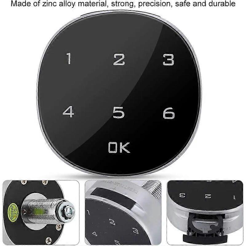 Digital combination padlock with touch screen locker padlock electronic ...