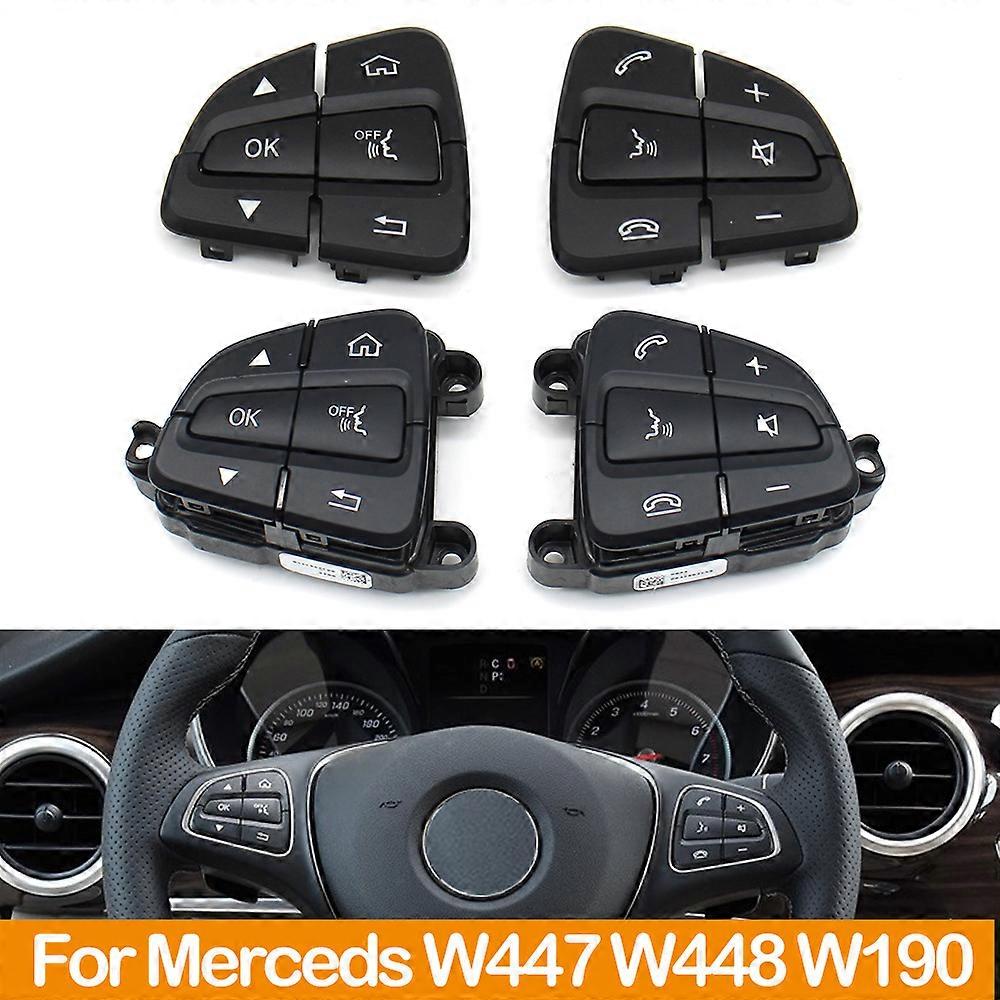 Car Steering Wheel Keys Multi-Function Menu Control Switch Button ...