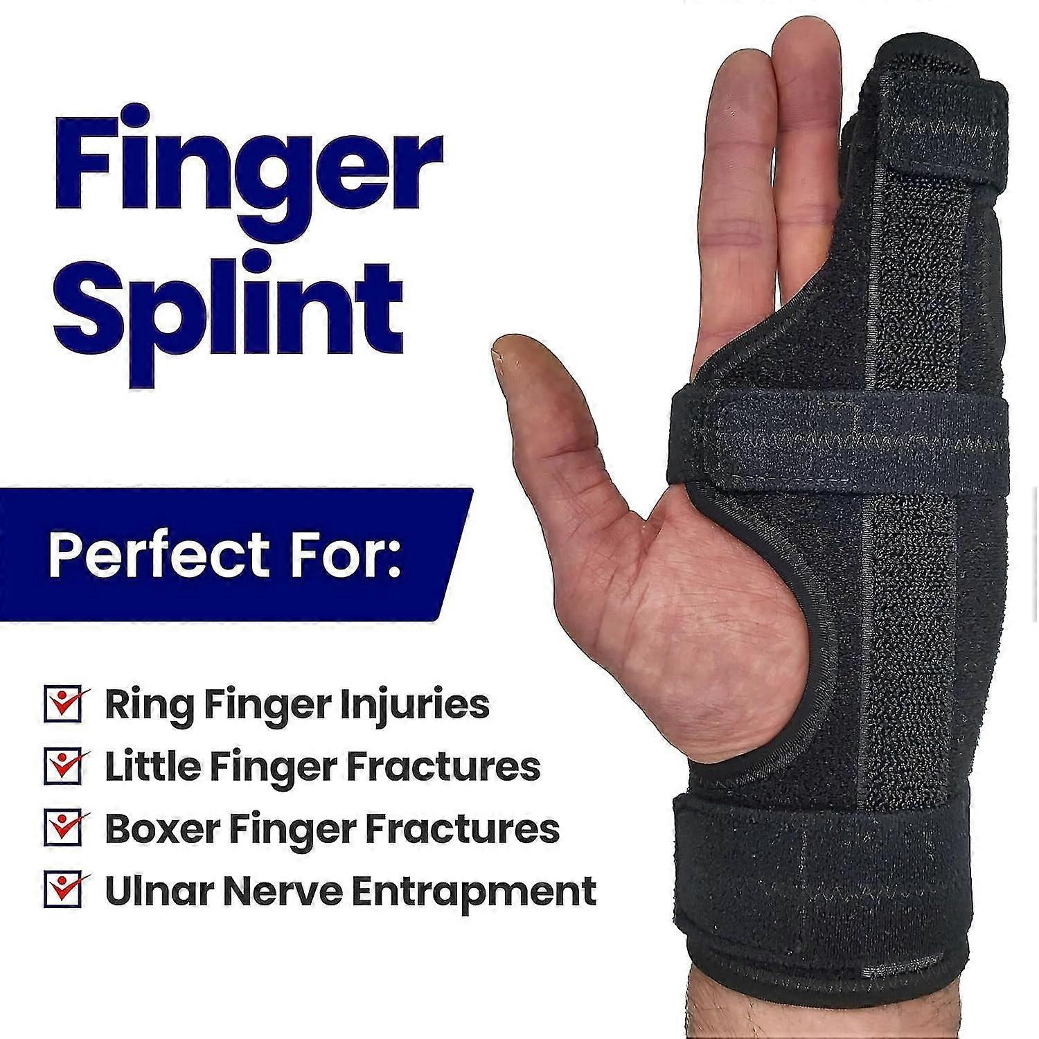 Metacarpal Finger Splint Hand Brace Pinky Finger Splint For Boxer ...
