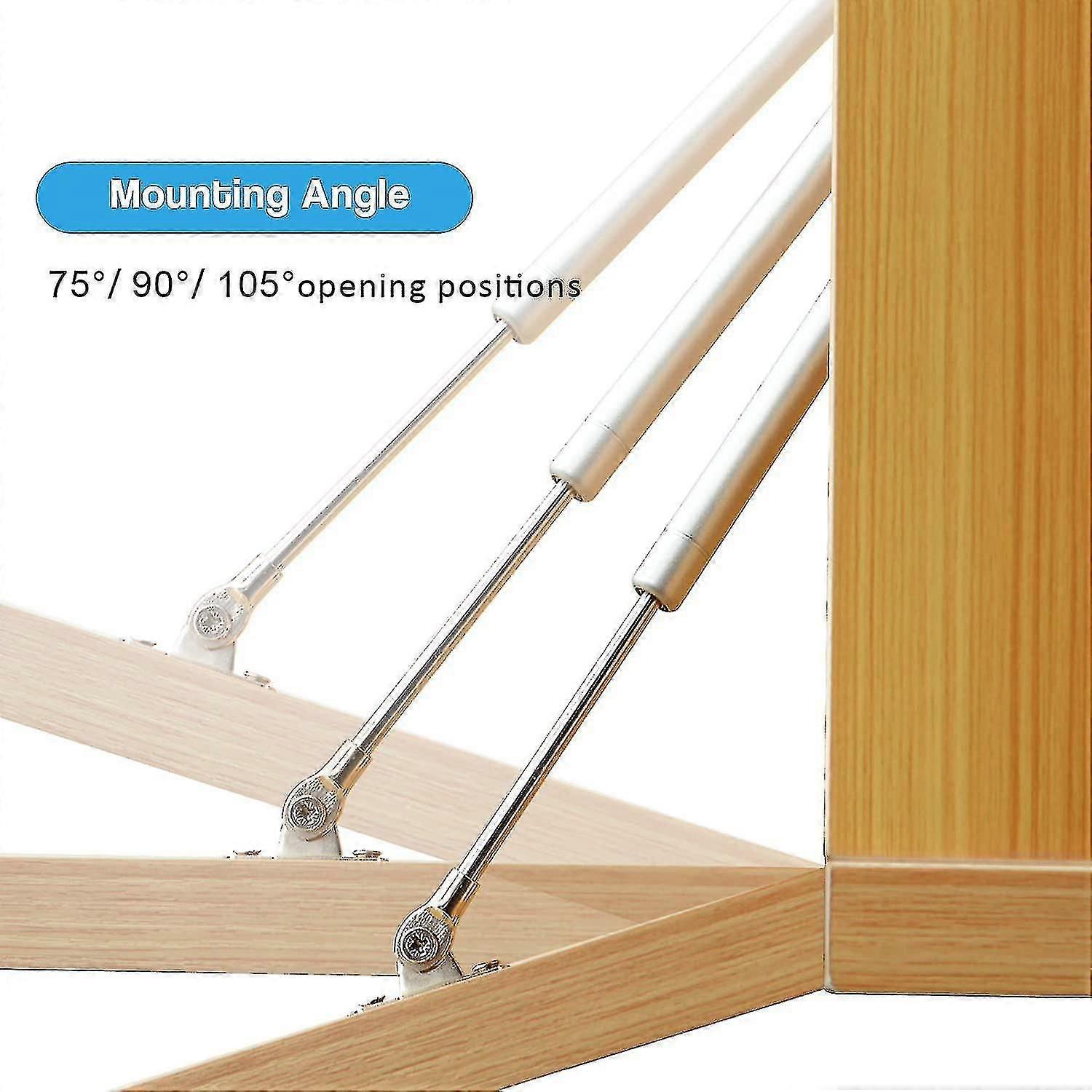 Gas Spring Soft Close Hinges, Slow Down Lid Stay Slowly Open Drop Door ...