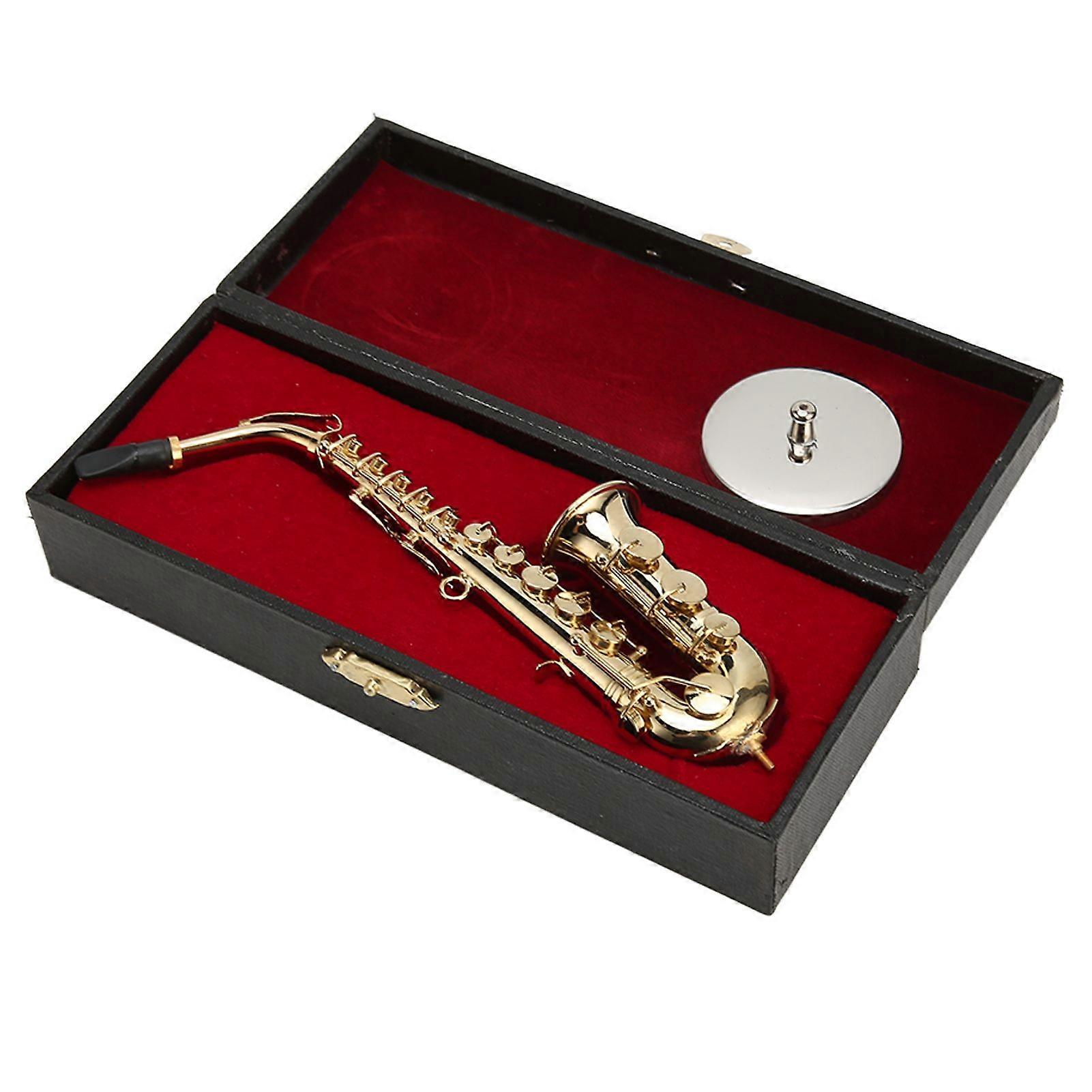 Mini Alto Saxophone Ornament Decoration Handmade Miniature Saxophone ...