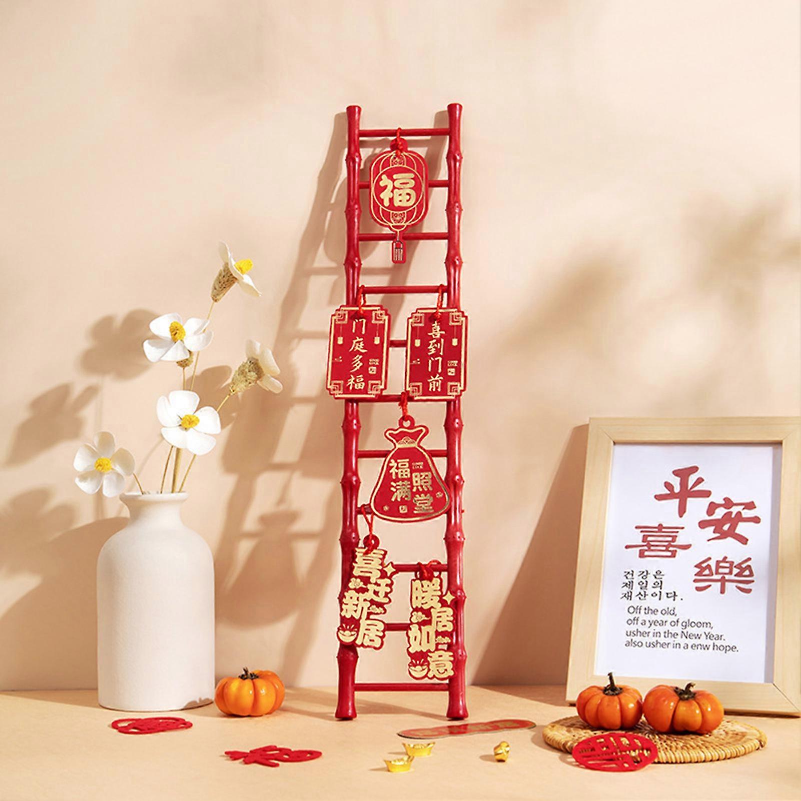 Step Ladder Home Decor Chinese Style Ladder Ornament Retro Ladder ...