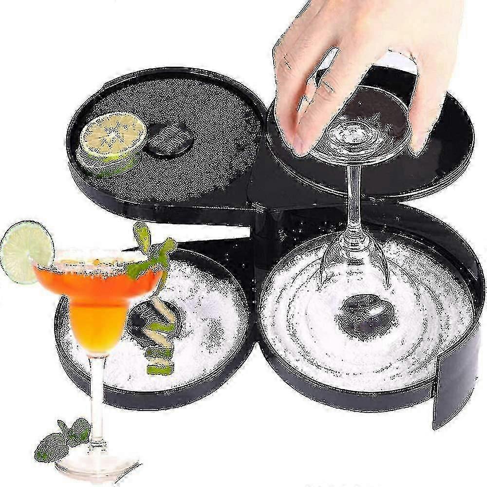 Salt Rimmer Bar Glass Rimmer Margarita Salt Sugar Cocktail Rimmer 3 ...