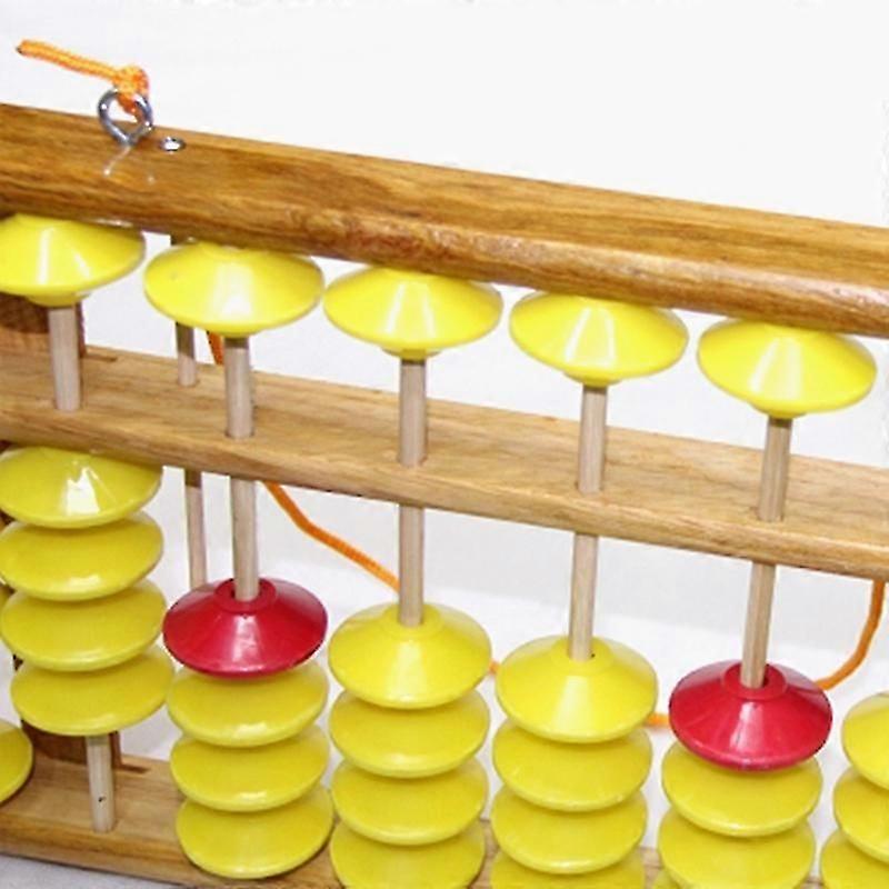 Chinese Abacus 13 Column Wood Hanger Big Size Non-Slip Abacus Chinese ...