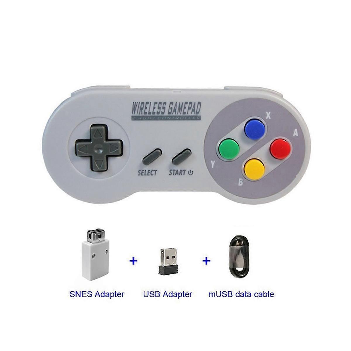Game Controller for SNES Mini PC Windows NS Switch Colorful Button | Fruugo UK