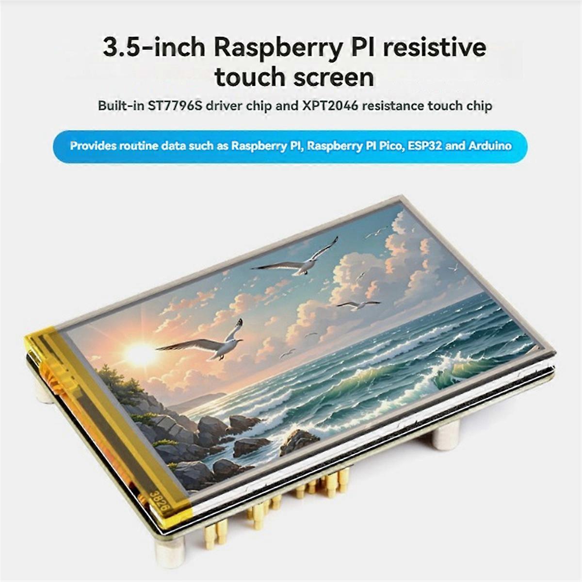 3.5inch Resistive LCD Touch Display 480x320 Resolution IPS Panel ...