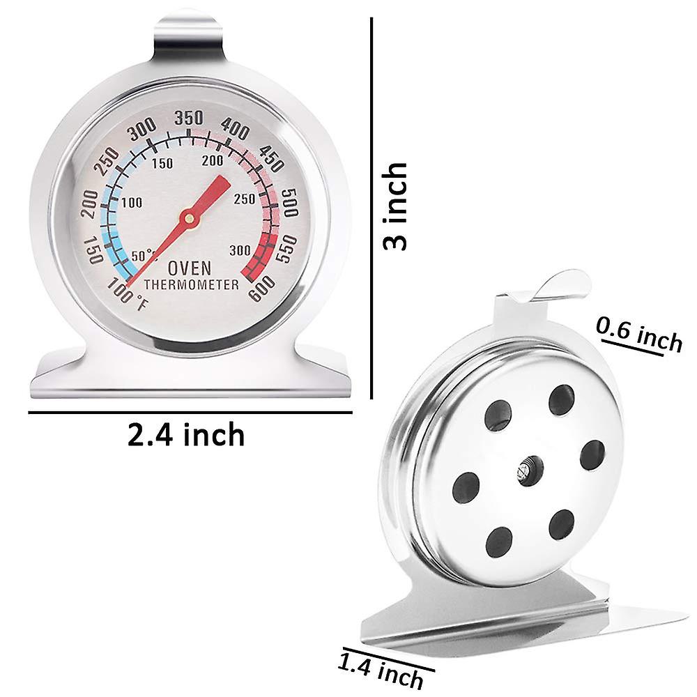 Oven Thermometers Large Dial Oven Grill Monitoring Cooking Thermometer ...