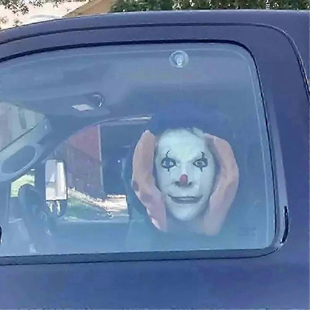 Creepy Halloween Window Sticker for Indoor and Outdoor Decor - Scary ...