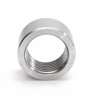 Round sensor nut thread stainless steel exhaust pipe base o2 oxygen ...