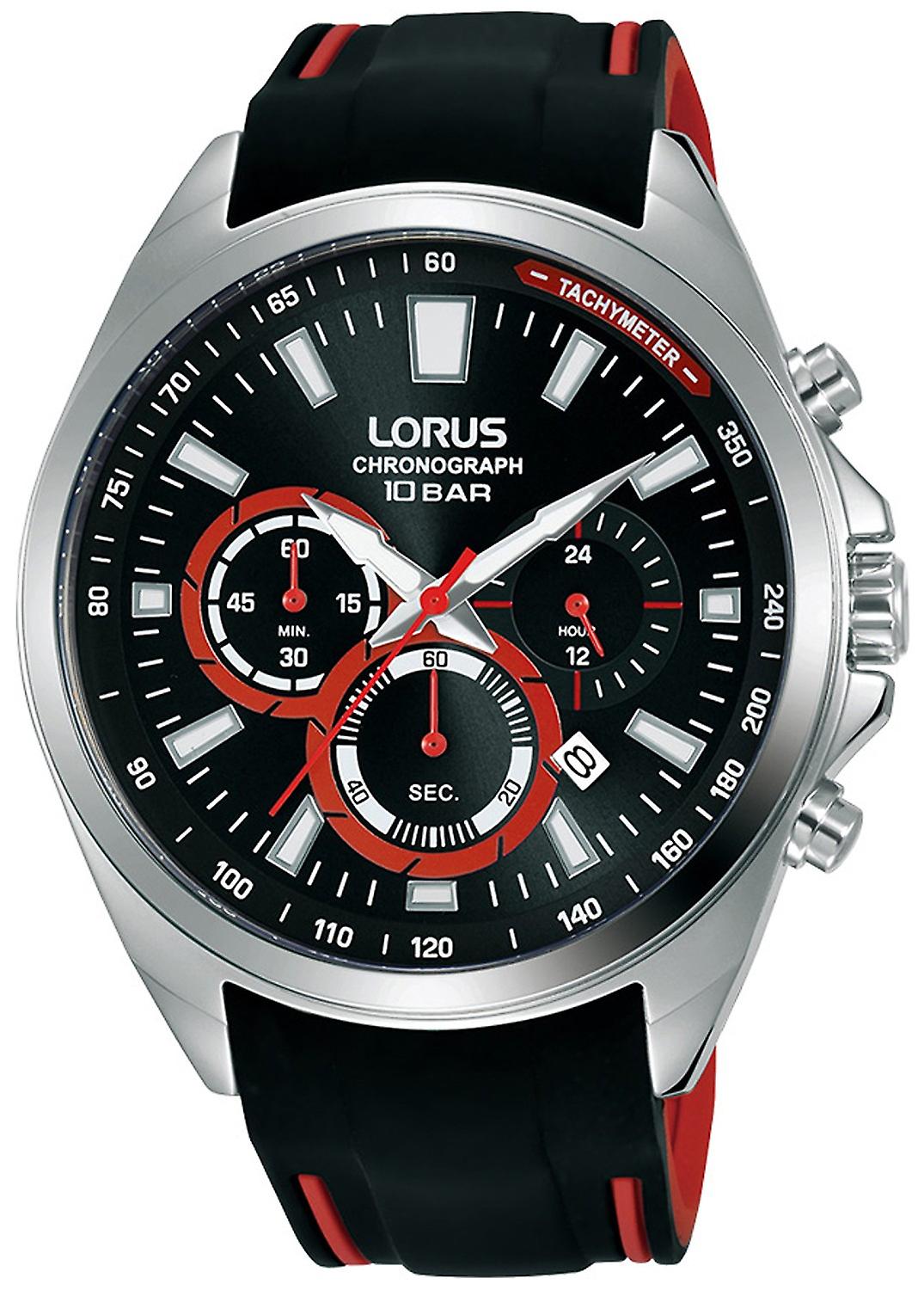 Lorus sport man Quartz Analog Man Watch with Silicone Bracelet RT387HX9