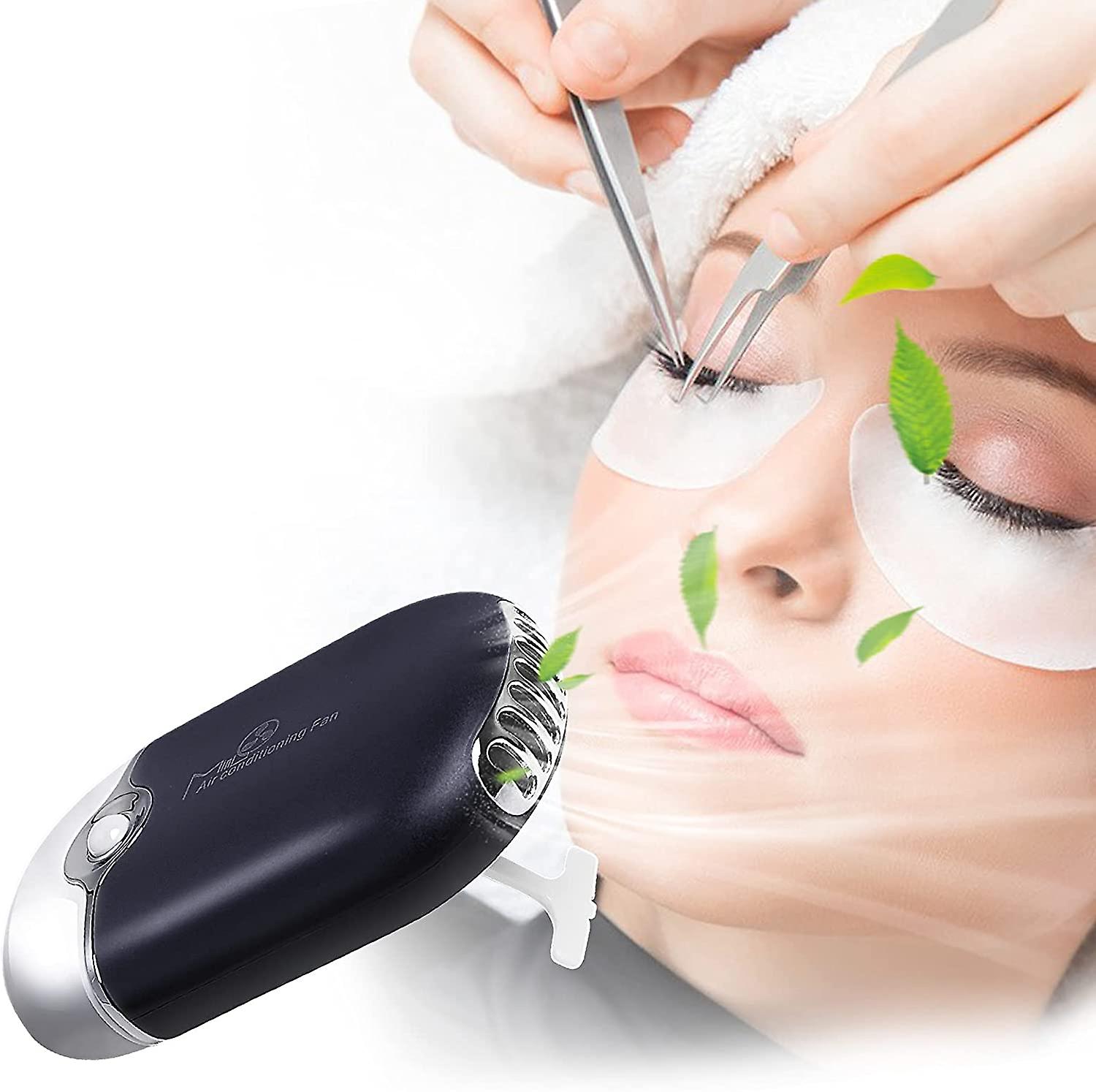 Lash Fan Dryer, Mini Portable Handheld Usb Charging Lash Fan Dryer With ...