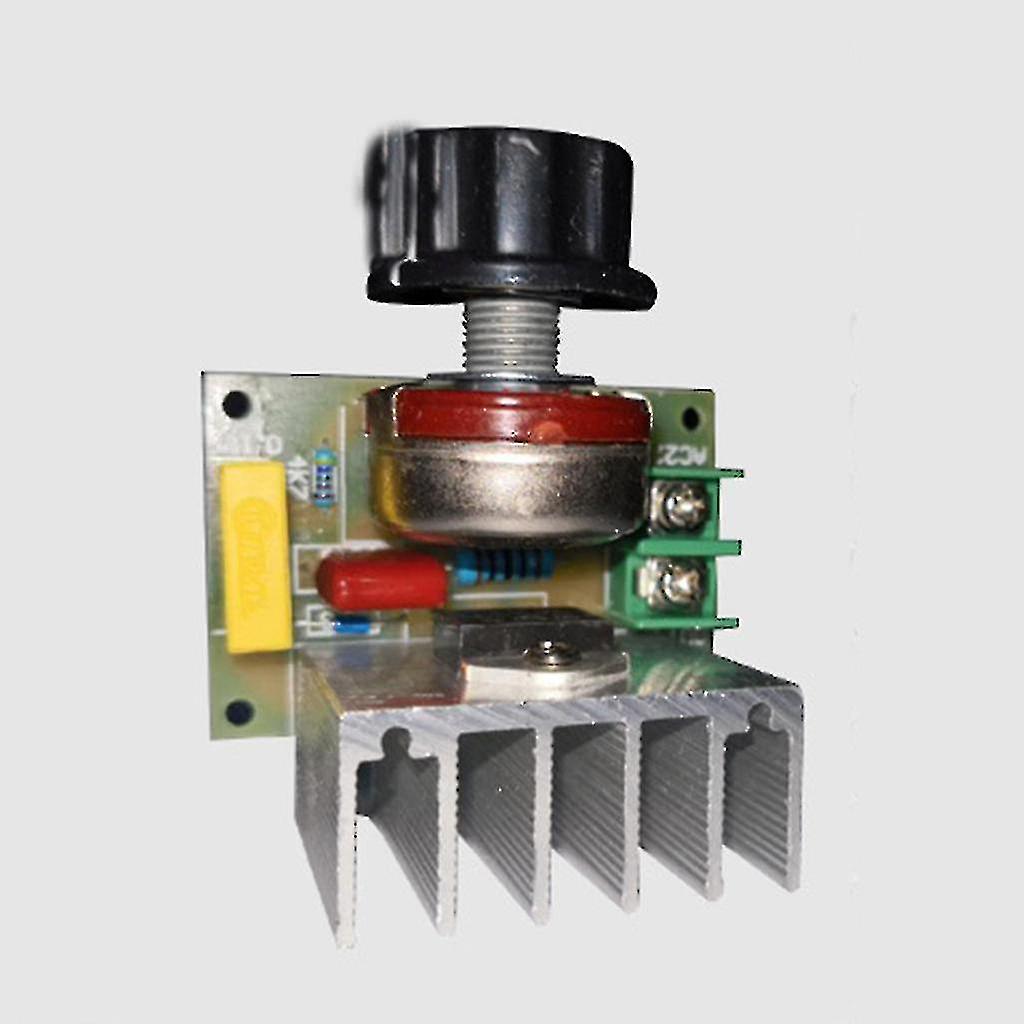Scr Electronic Voltage Regulator Ac220v 4000w Temp. Motor Fan Speed ...