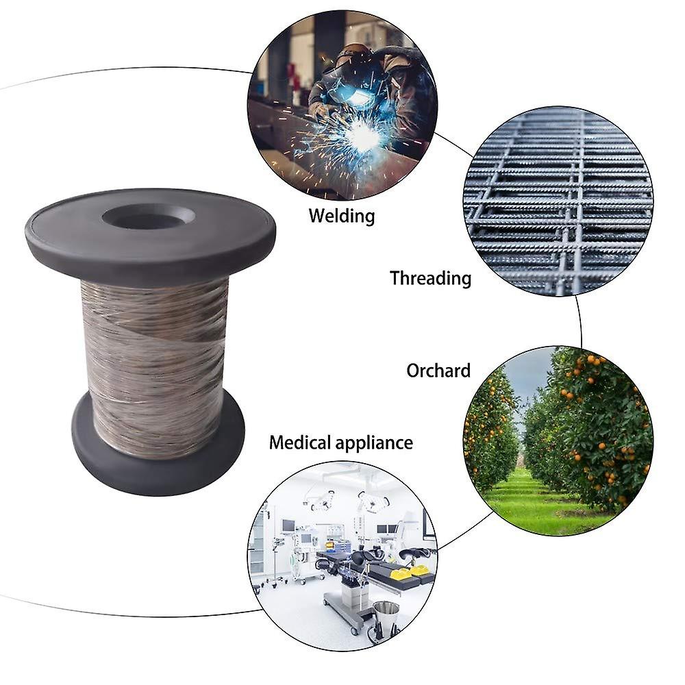 304 Stainless Steel Wire, 0.8mm 100m Hard Wire Sculpting Wire Artistic ...