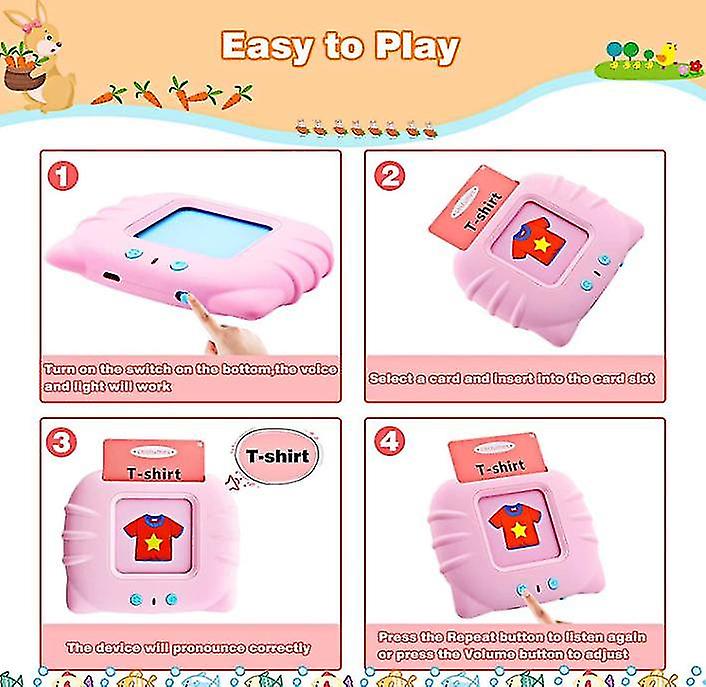 Smart English Speaking Card Reader Kids Toys Kids Educational Toys ...