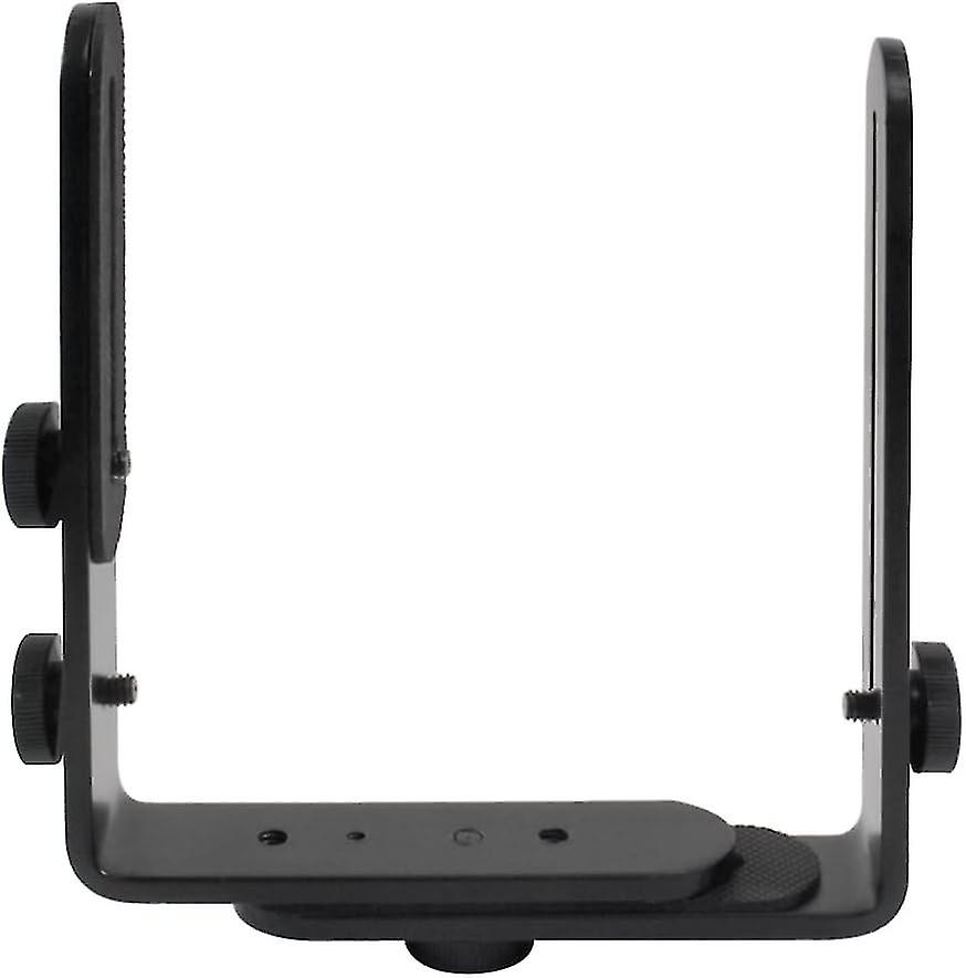 Dual L Shape Camera Flash Bracket, Metal Aluminum Alloy, 1/4" Universal ...