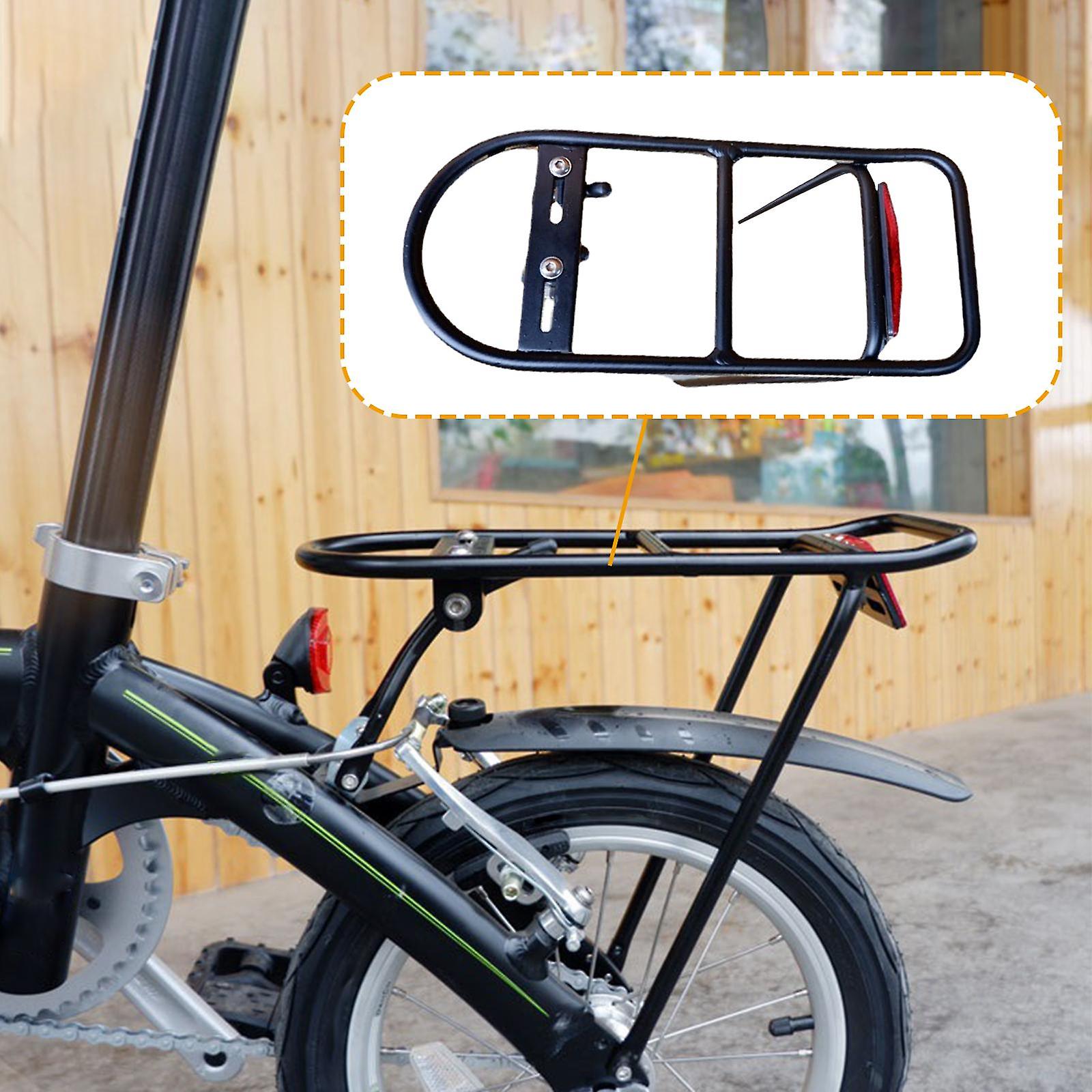 Rear Bike Rack Bike Cargo Rack Durable Aluminum Alloy Bicycle Rear ...