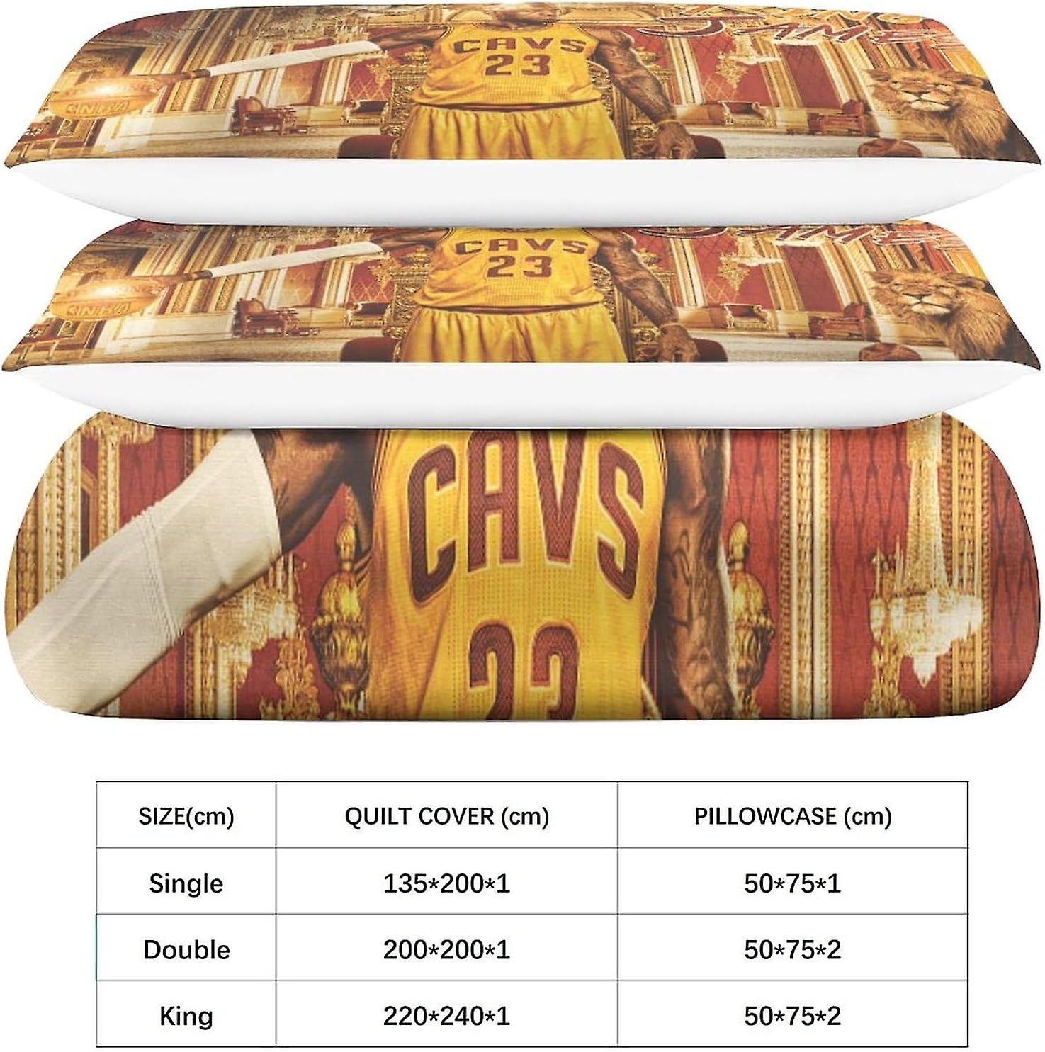 HOUKIG Duvet Cover Set LeBron James Children's Bedding Sets Boys Girls ...