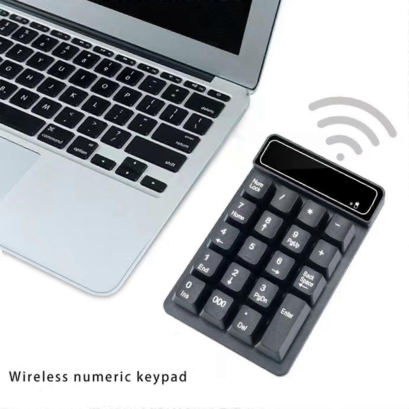 19-Key Numeric Keypad 2.4GHz K3 Wireless Numpad Mini Number Keyboard ...