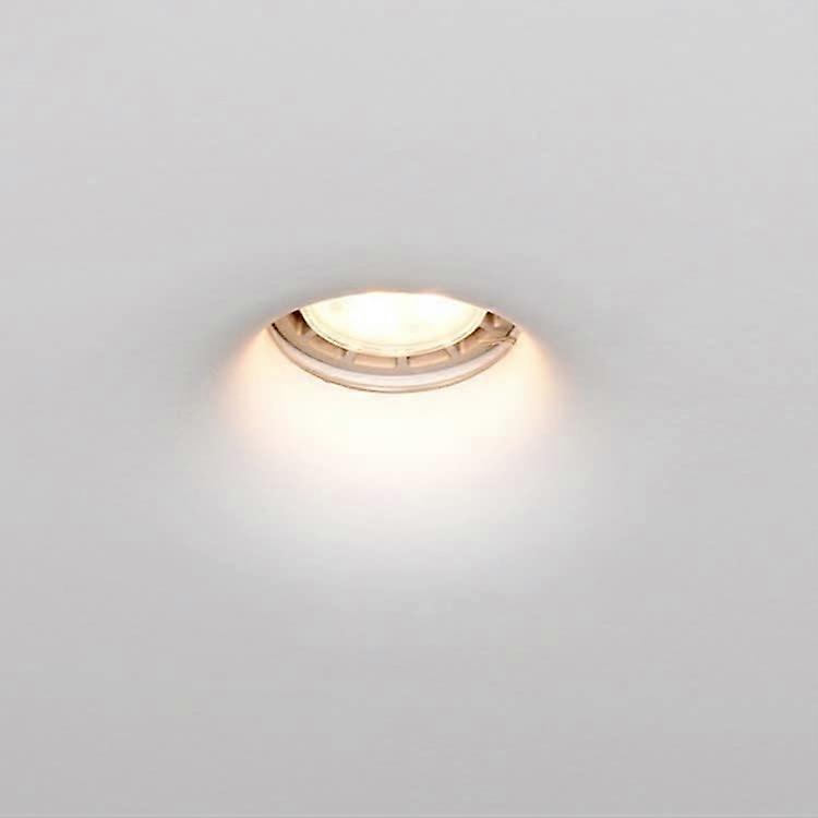 Recessed Spotlight in Ceramic Plaster Rounded conical model for False ...