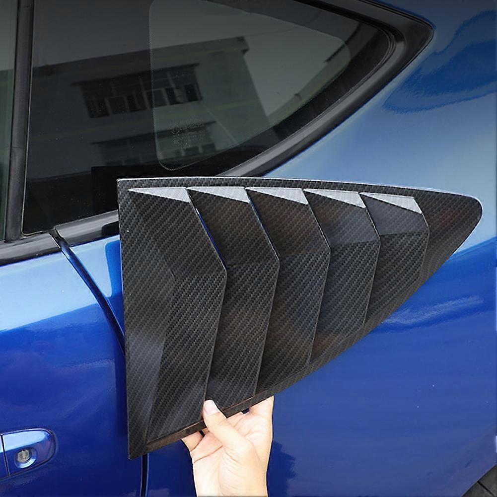 2 Pcs/set Rear Quarter Window Louvers Spoiler Panel For Scion Frs For ...