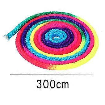 Tizzy Gymnastics Rope, Rainbow Color Rhythmic Gymnastics Rope Sports ...