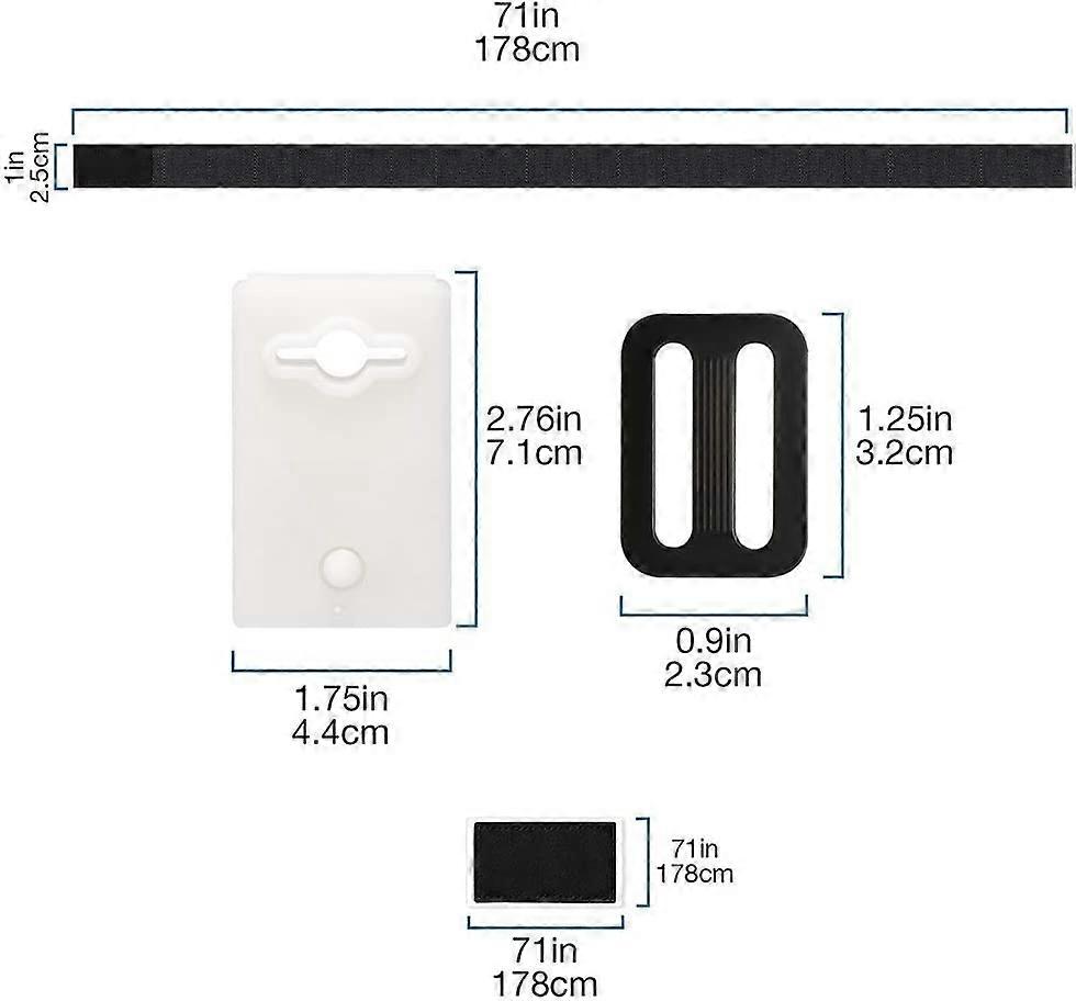 Set Of 8 Universal Fixing Straps For Swimming Pool Cover | Fruugo UK