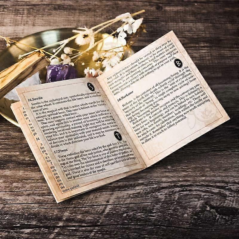 Runes For Beginners Meaning Runes Book In Divination Portable A ...