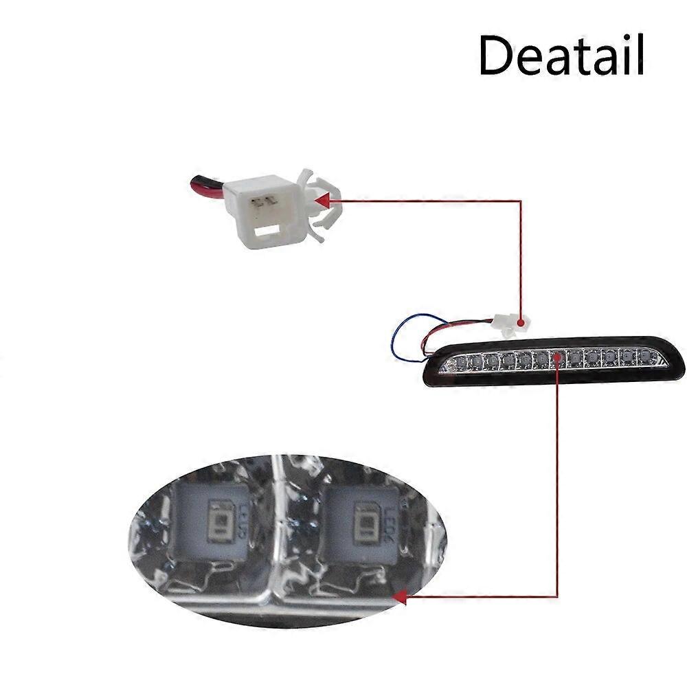 LED High-Mount Stop Lamp Rear Tail Brake Light For Toyota Hiace 2005 ...
