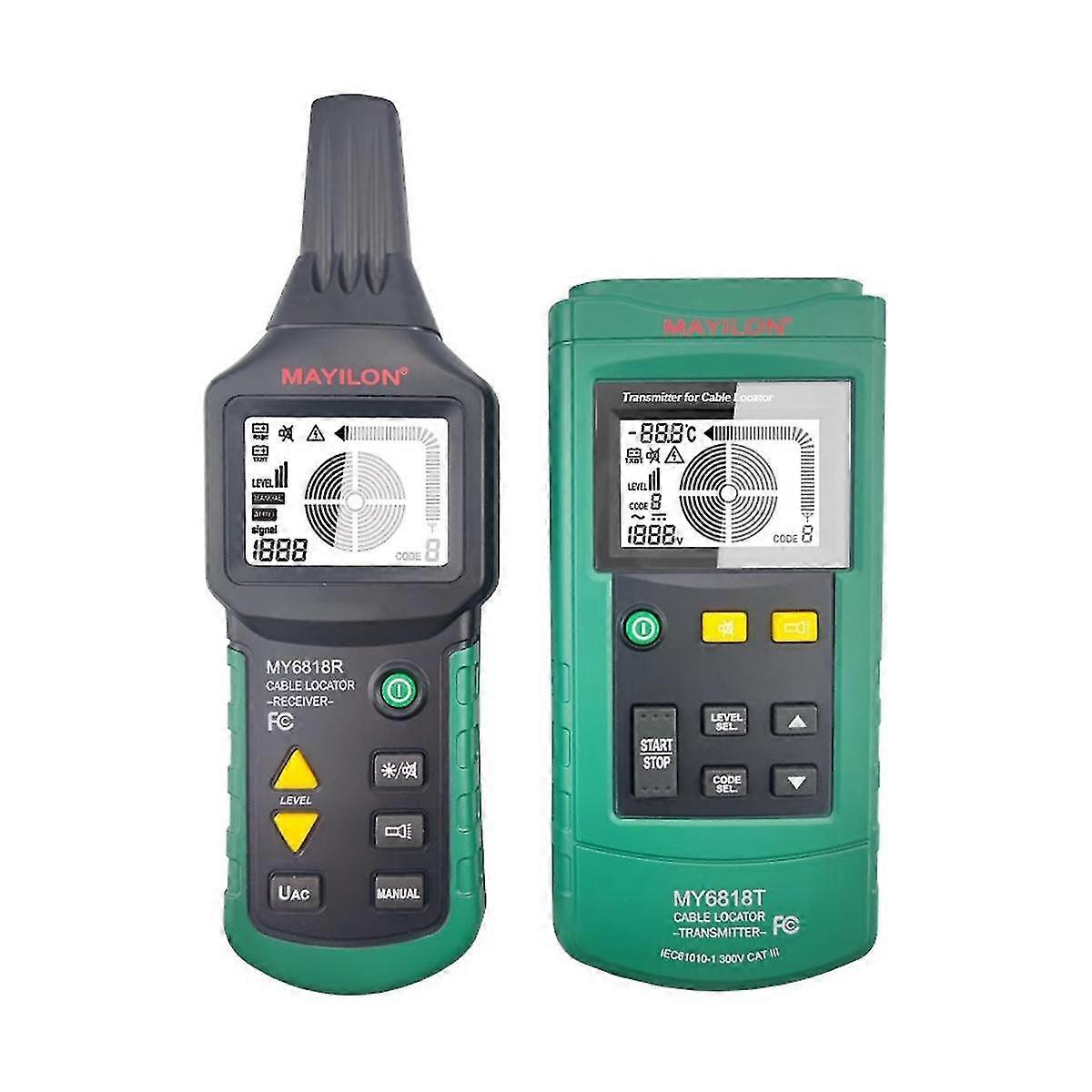 My6818 Cable Locator Portable Professional Wire Cable Locator Metal ...