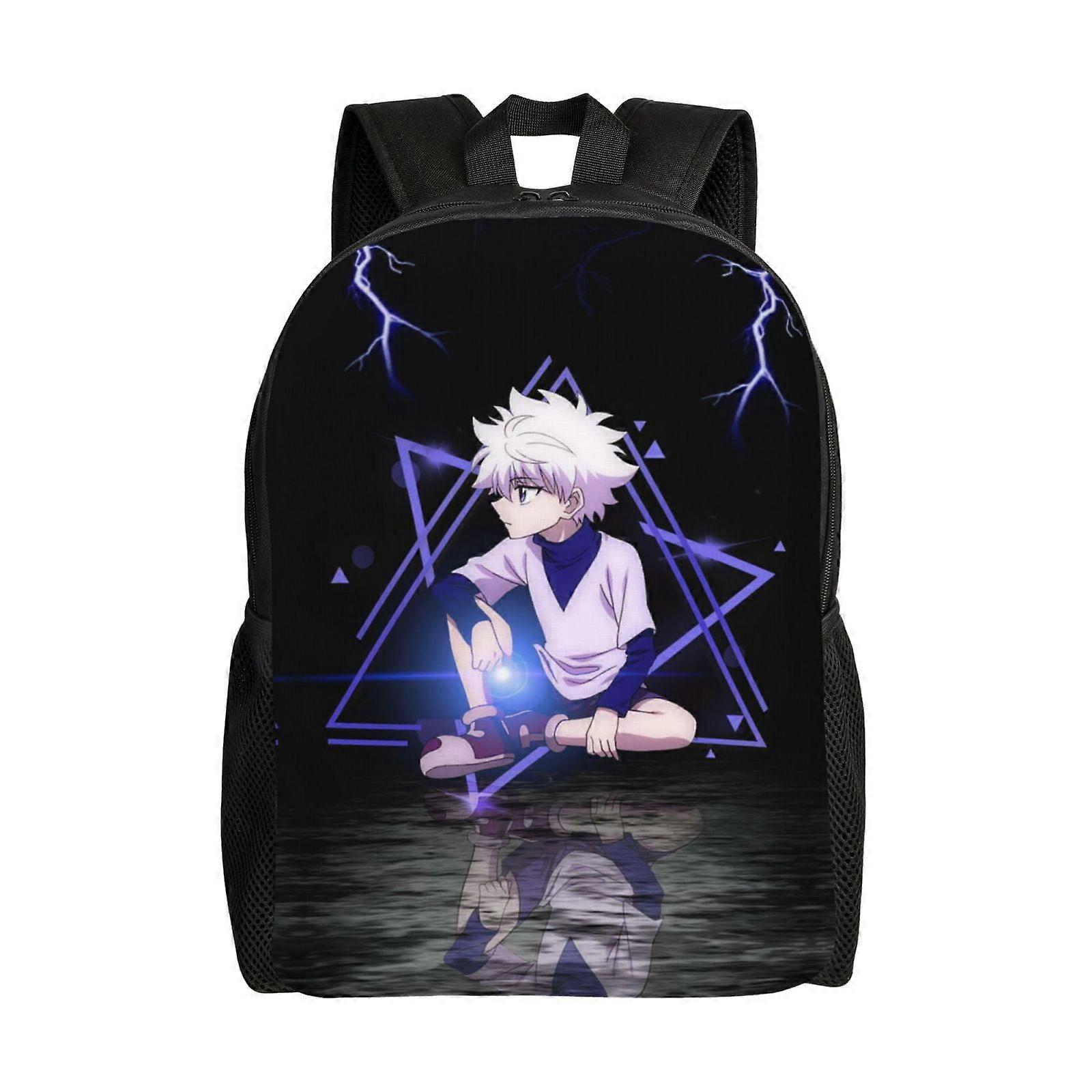 Hunter X Hunter Killua Lightning Backpack Cute Anime Large Capacity ...