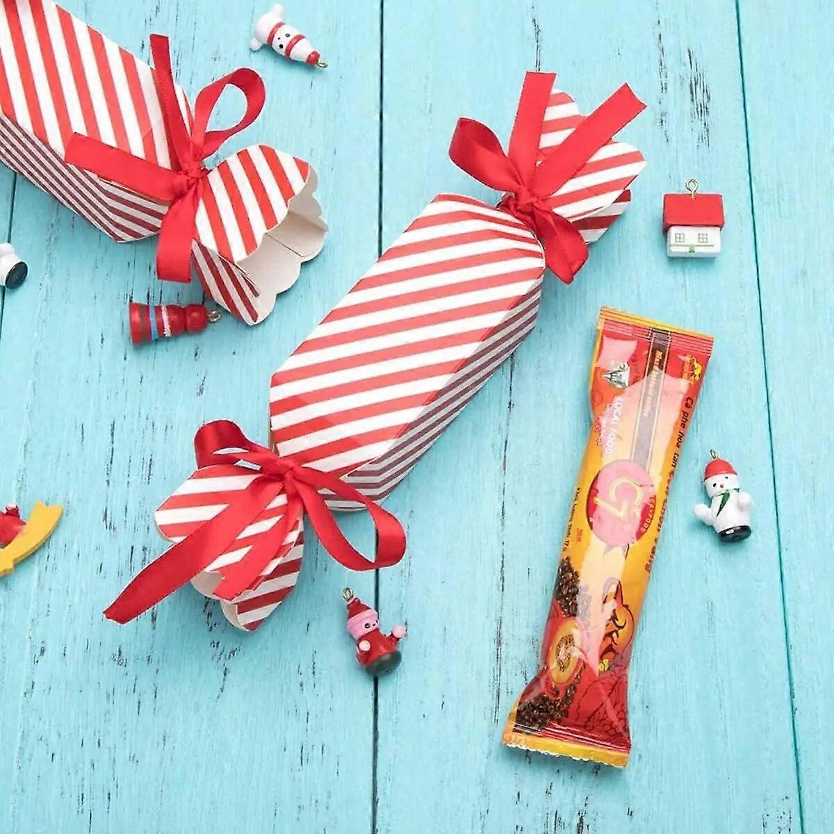 Christmas Candy Box Empty for Kids Treat Box for Sweets Chocolate Decor ...