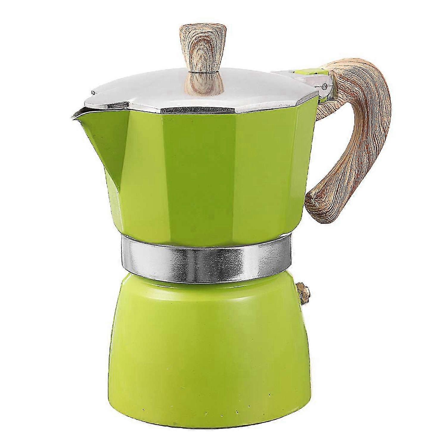 2pcs Aluminum Italian Moka Espresso Coffee Machine Filter Stove Pot 3 ...