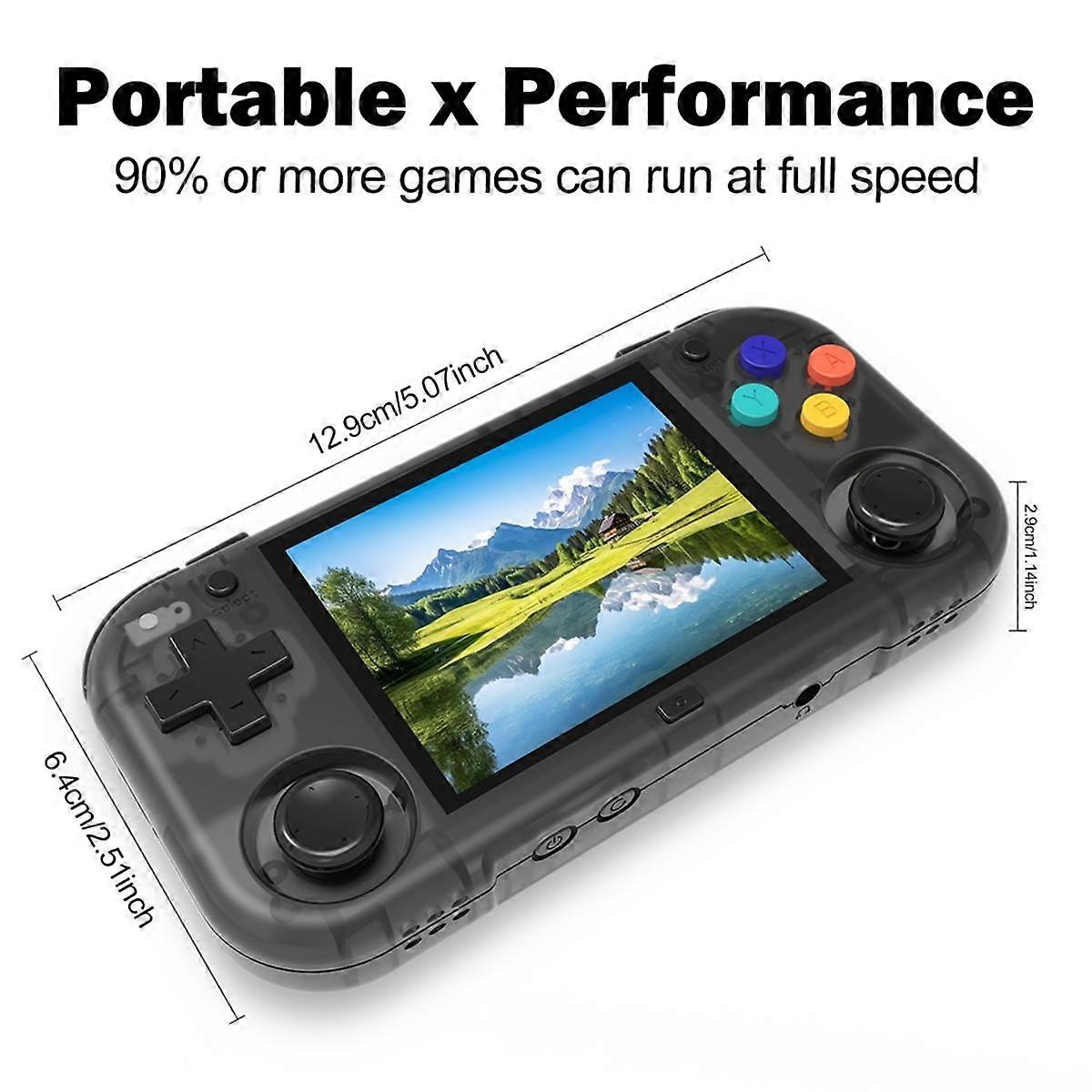 XU Mini M Game Console 64GB 10700 Games 2.8 Inch IPS Linux Handheld ...