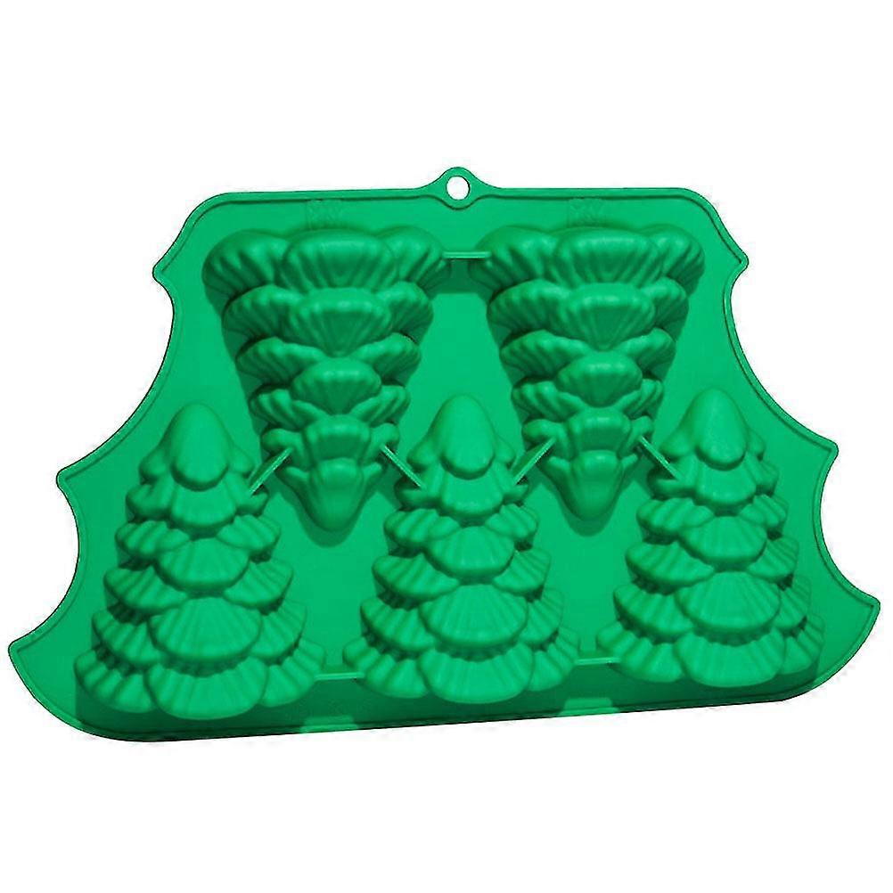 Silicone Christmas Tree Casting Mold Silicone Epoxy Christmas Tree Mold ...