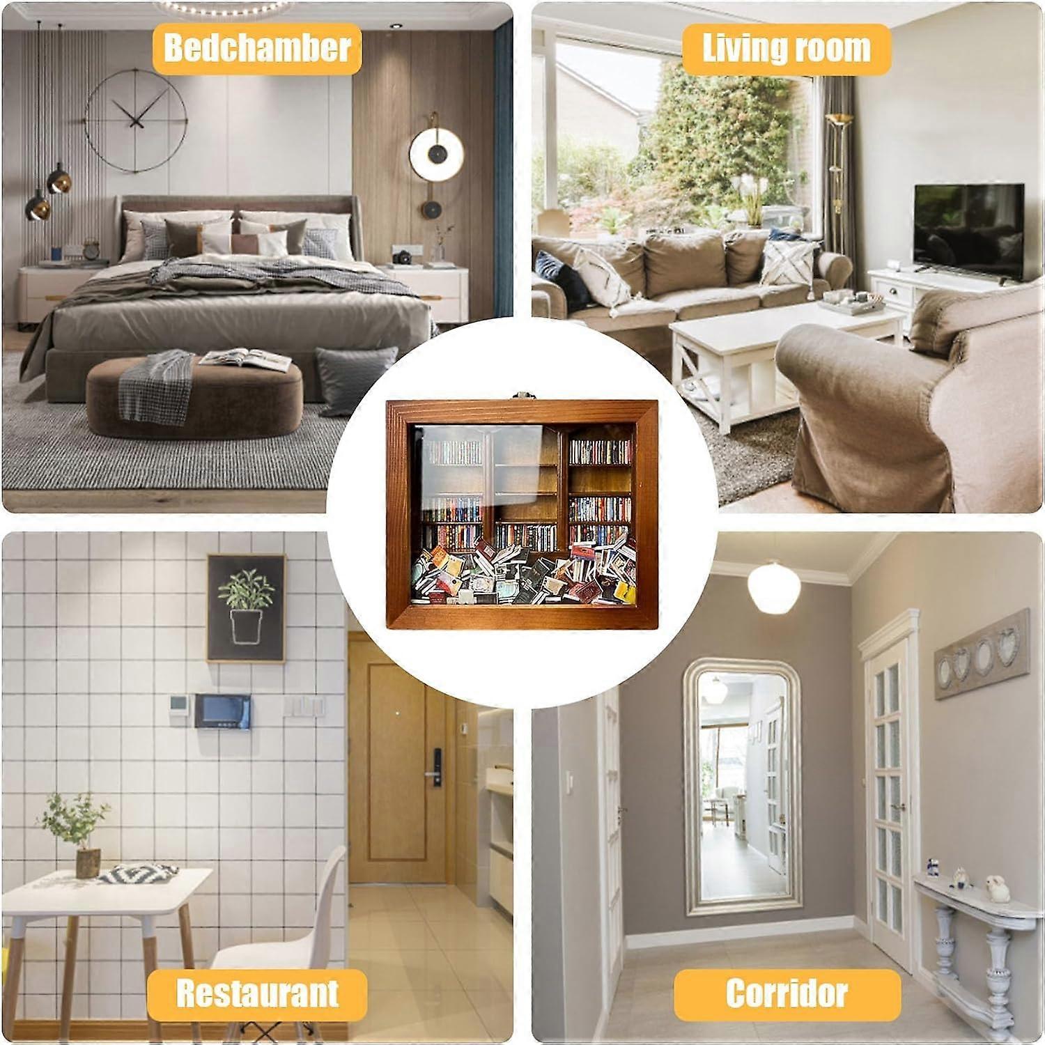 Anxiety Bookshelf Miniature Ornaments - Shake Away Your Anxietys ...