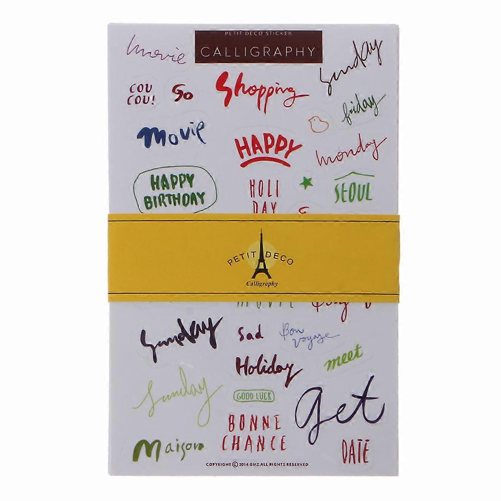 Cute Letter Epoxy Resin Label Sticker for Children to DIY Suitcase ...