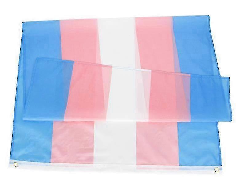 Transgender Pride Flag 3x5 Fts Lgbt Trans Rainbow Banner | Fruugo AU